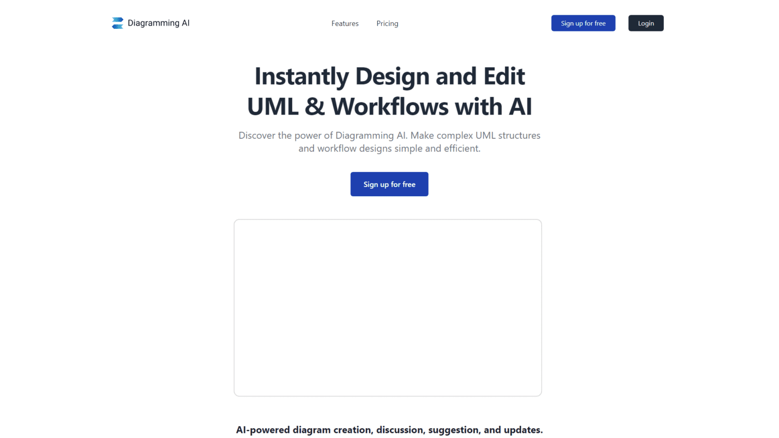 Diagramming AI - Full Stack AI Diagramming AI - Full Stack AI