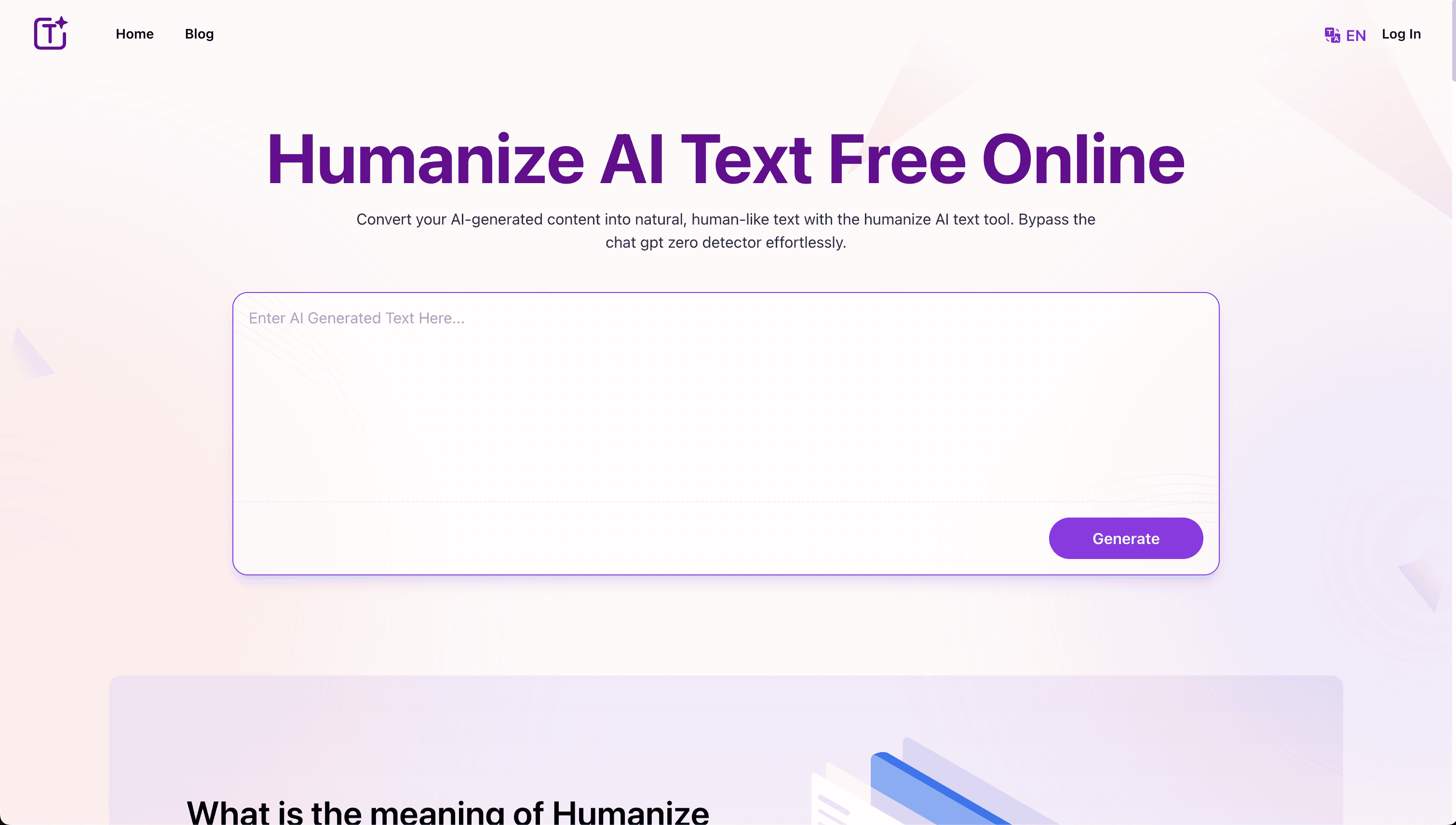 Humanize AI Text Free Online - Full Stack AI